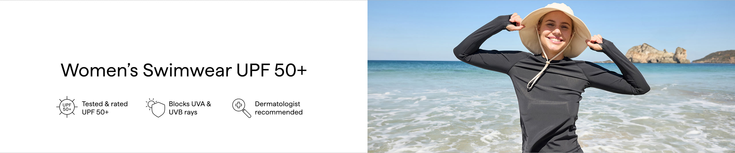 UPF 50+ Sun Protection Swimwear for Women | Solbari